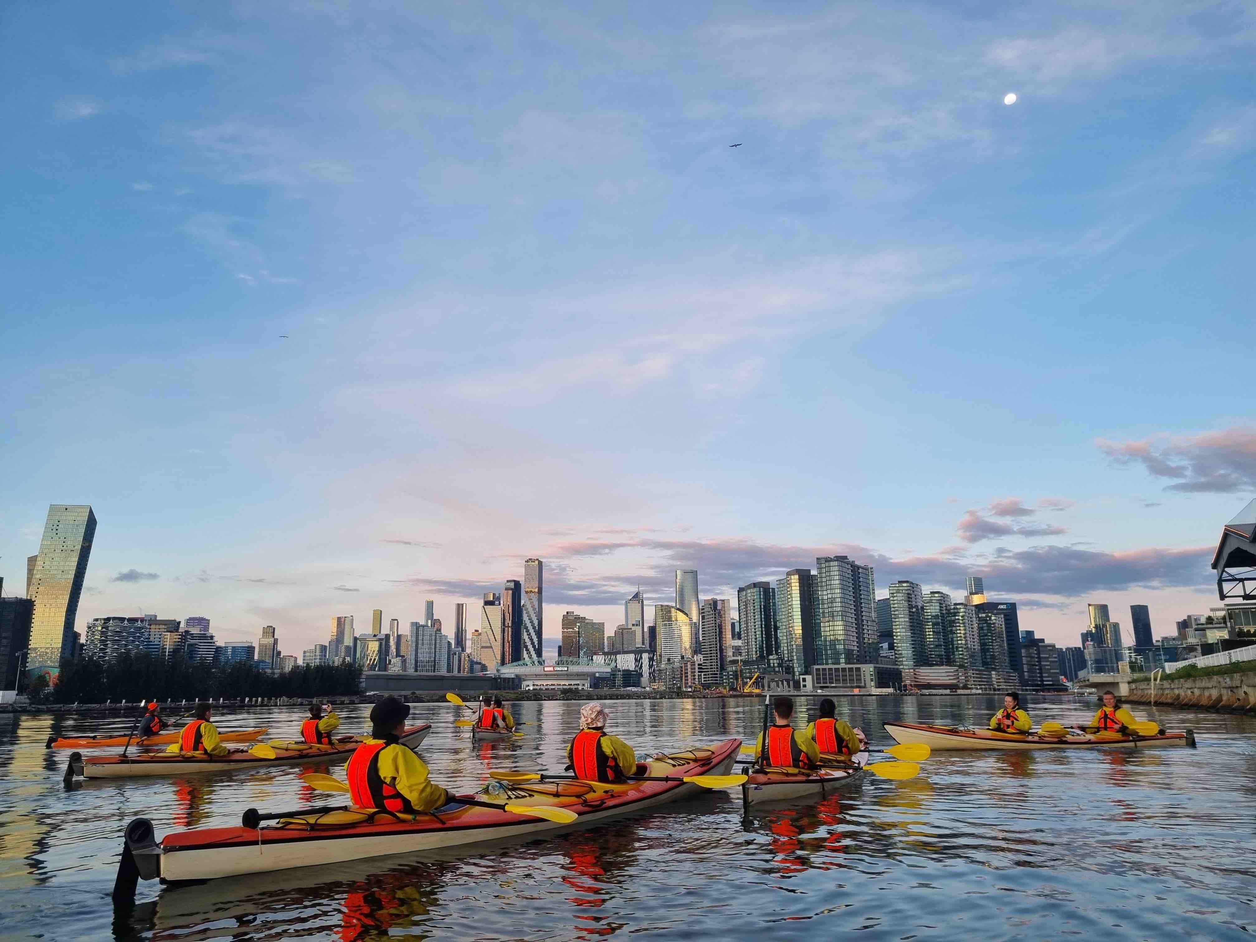Kayak Melbourne — Yarra River Melbourne Australia